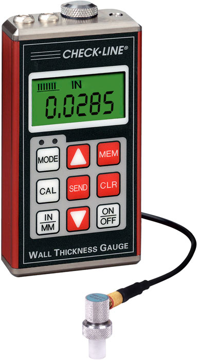 Data Logging Precision Ultrasonic Wall Thickness Gauge - TI-007DL